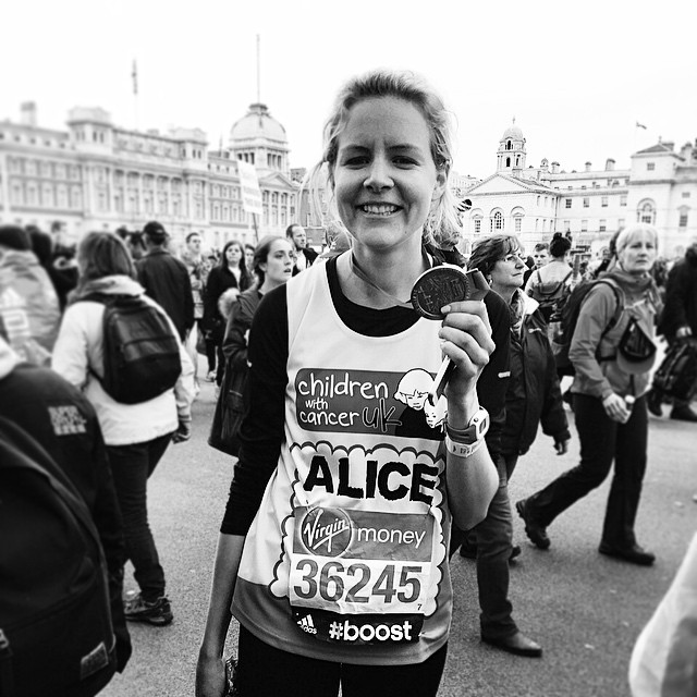 Alice Robinson is fundraising for Children with Cancer UK