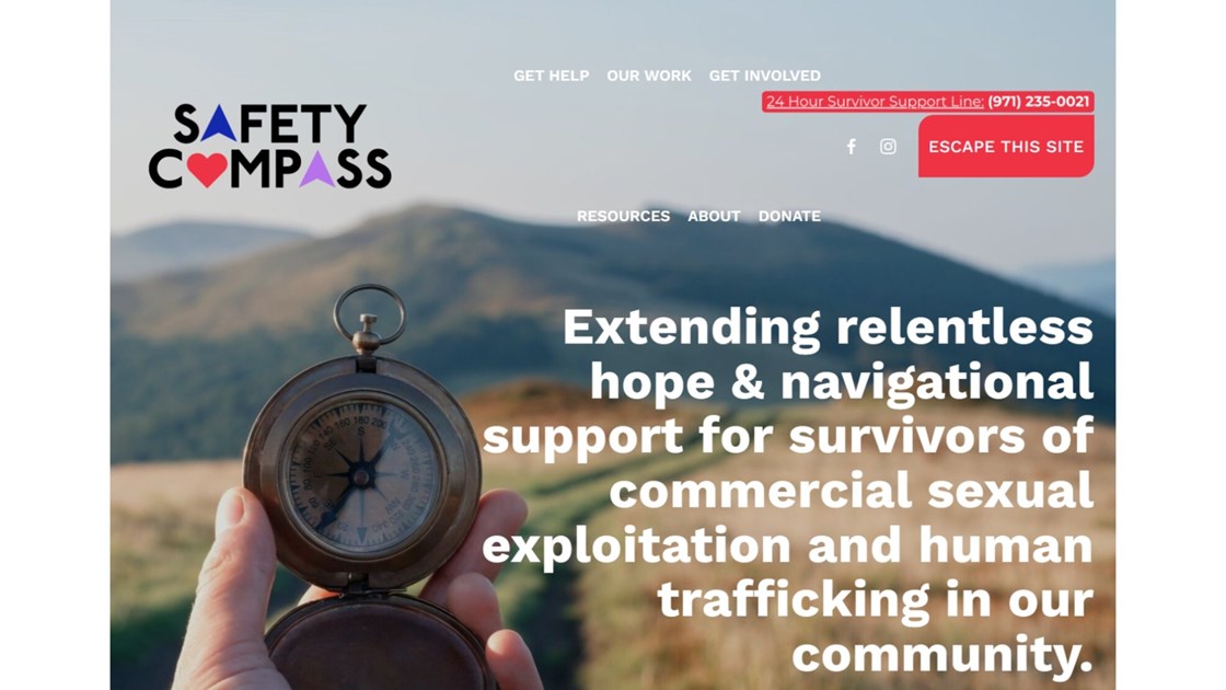 M W is fundraising for Safety Compass