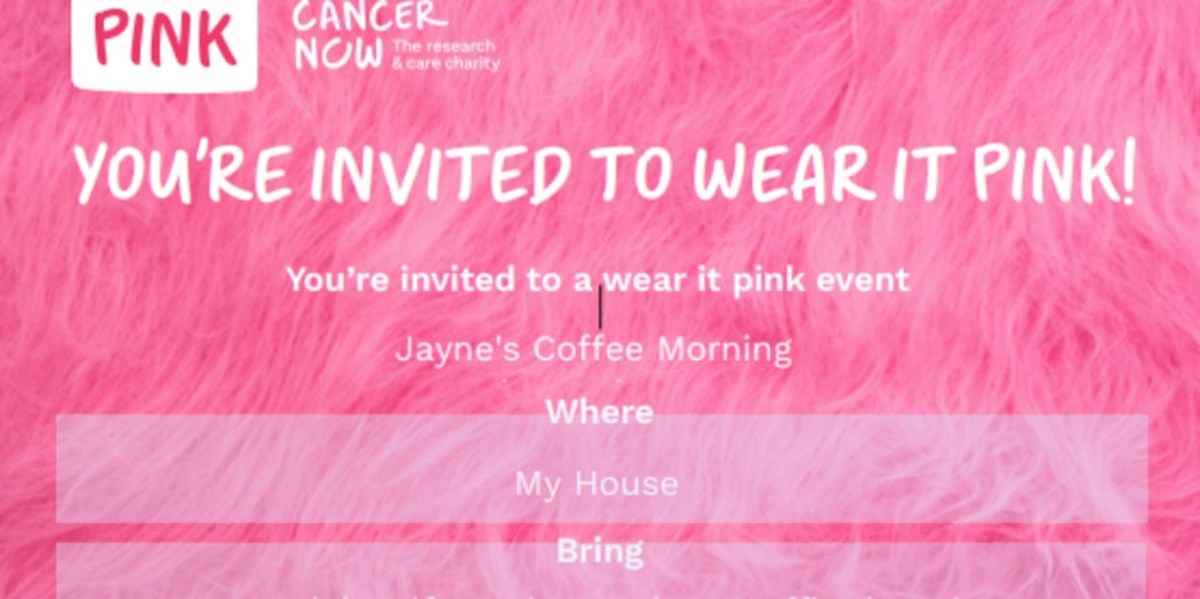 Jayne Reeder is fundraising for Breast Cancer Now