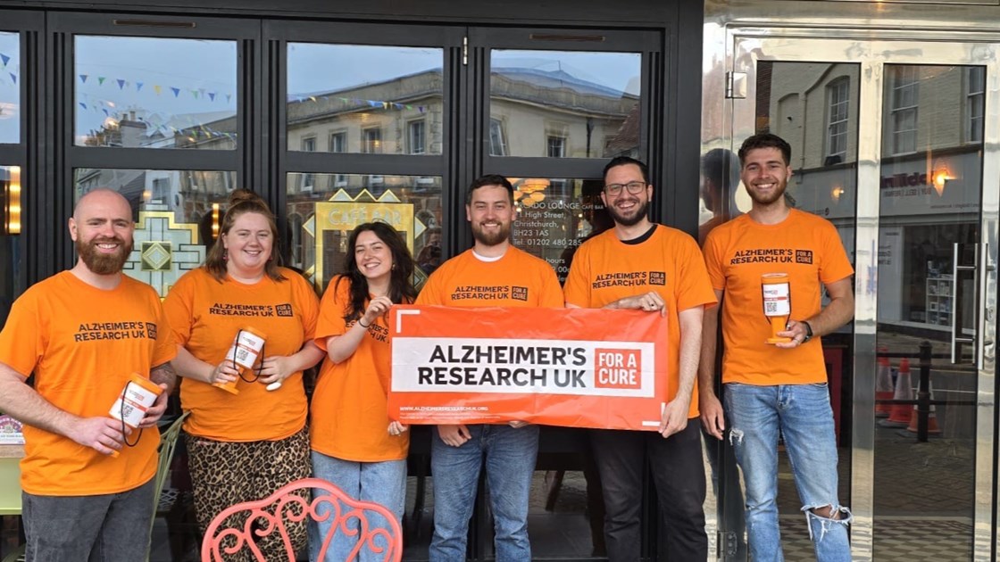 Arcado Lounge is fundraising for Alzheimer's Research UK