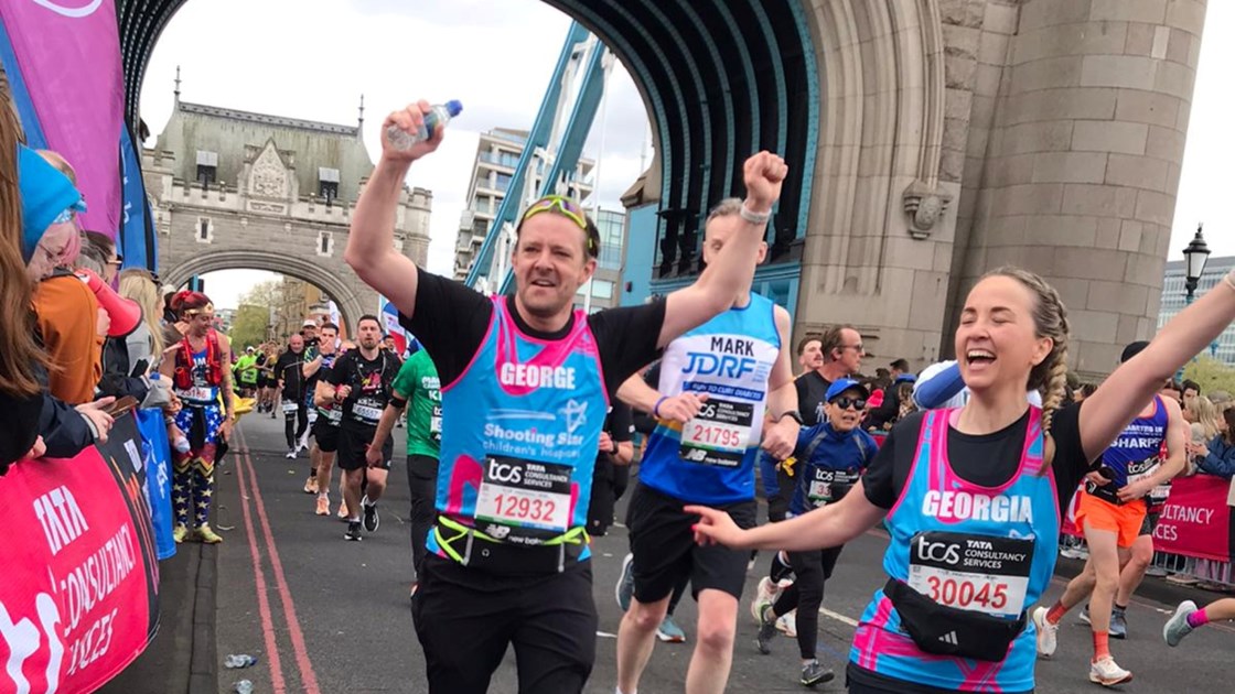 George Fane is fundraising for Shooting Star Children's Hospices