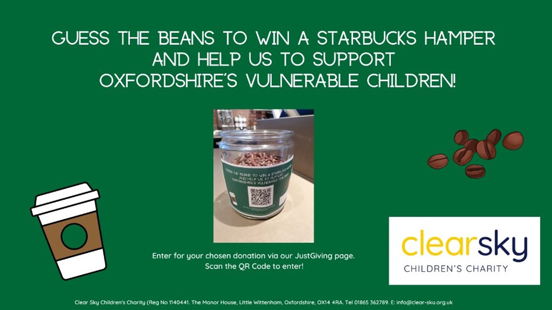 Starbucks Abingdon Fundraiser for Clear Sky - JustGiving