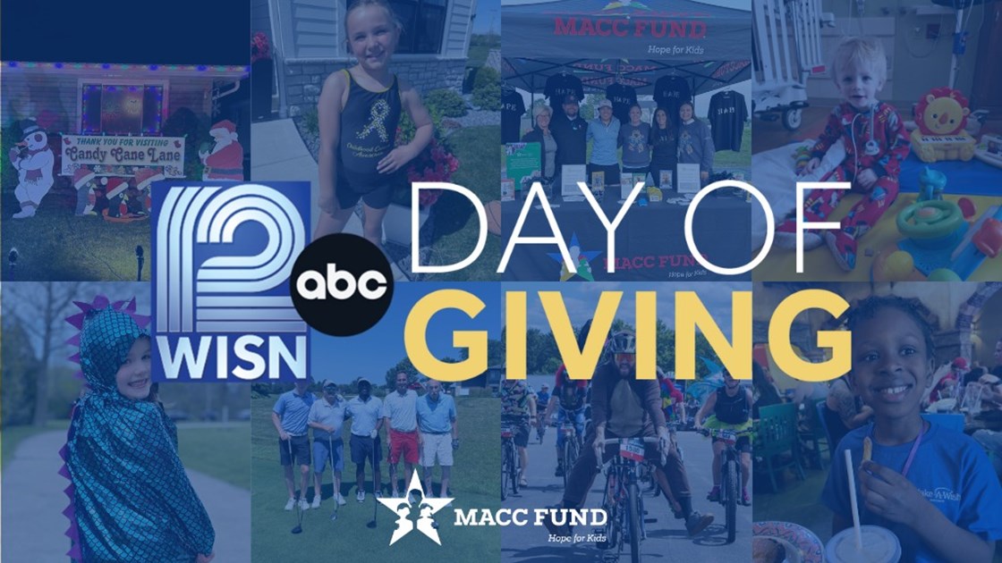 WISN 12 Day of Giving for the MACC Fund - JustGiving