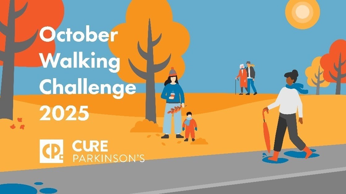 Cure Parkinson's October Walking Challenge 2025 - JustGiving