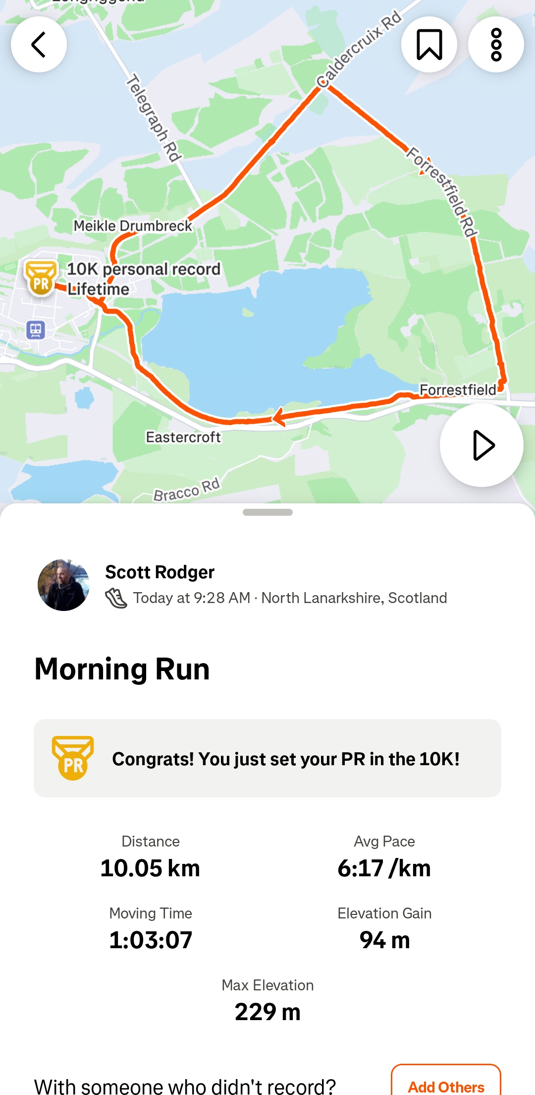Scott Rodger is fundraising for Ronald McDonald House UK