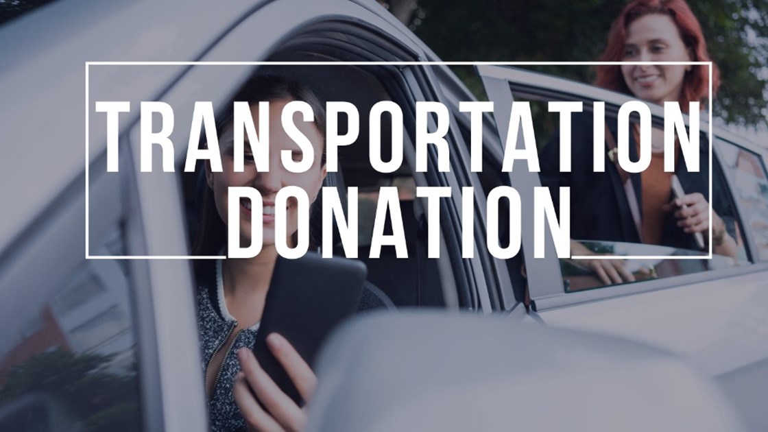 Transportation Donation - JustGiving