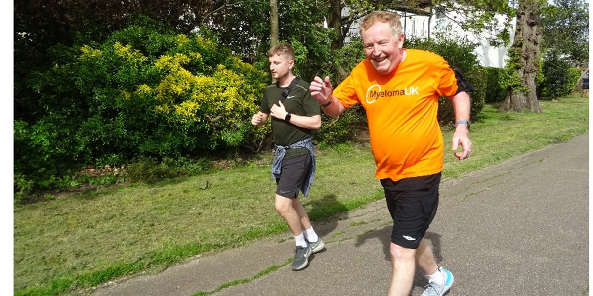 Michael Chatterton is fundraising for Myeloma UK
