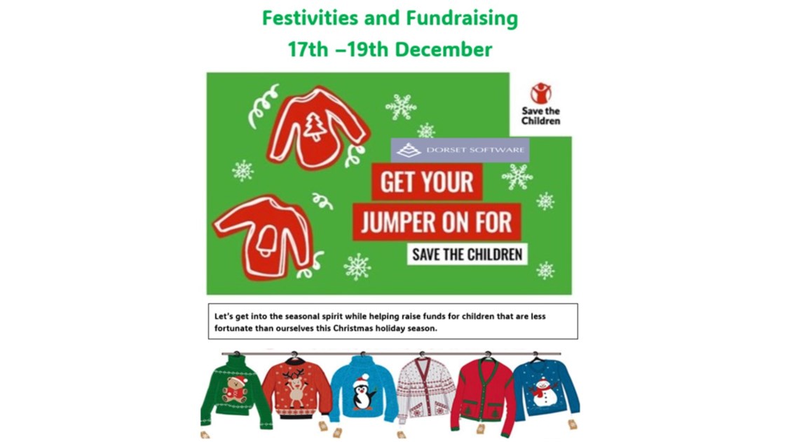 Dorset Software is fundraising for Save the Children