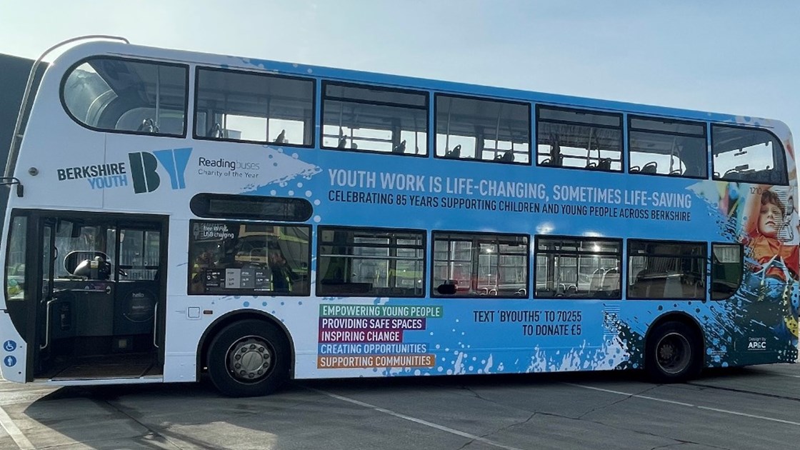 Reading Buses Aqua Route Walkathon for Berkshire Youth - JustGiving