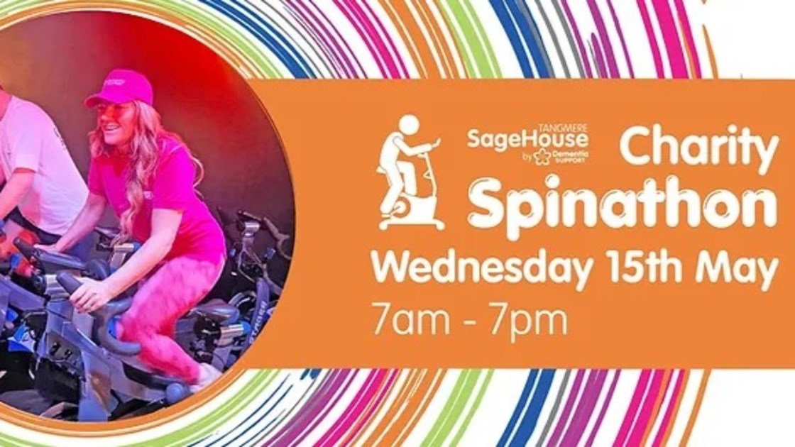 12 Hour SPINATHON 2024 - JustGiving