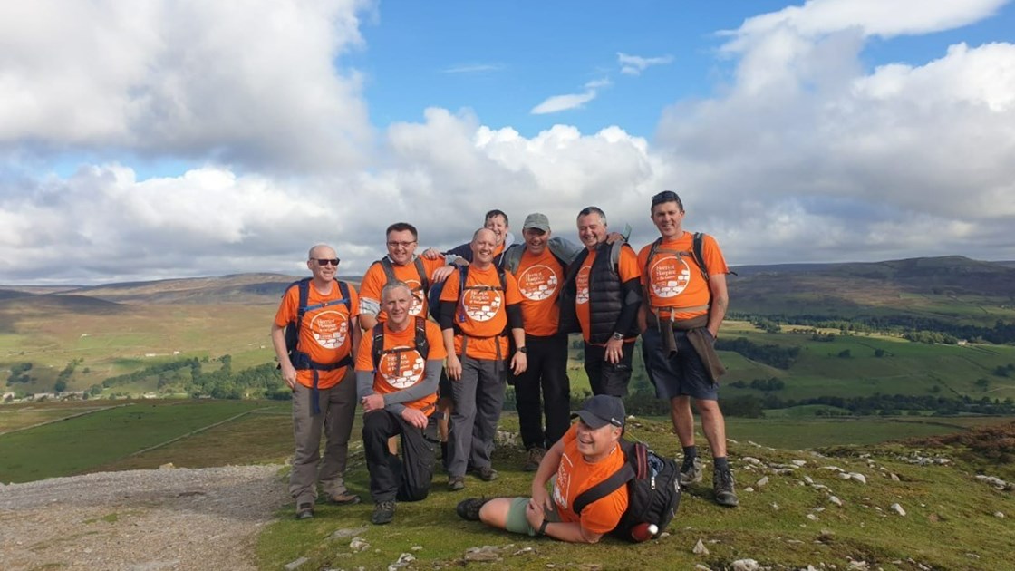 The Grumpy Old Men's Group takes on the Yorkshire Three Peaks - JustGiving