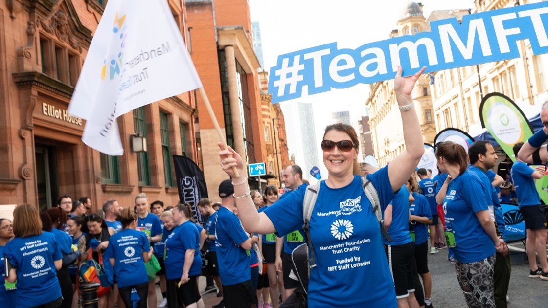 Nicola Greenfield is fundraising for Manchester Foundation Trust Charity