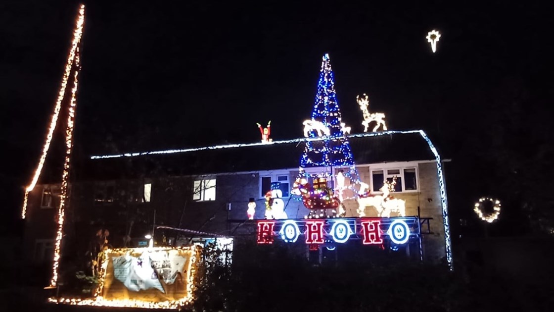 Christmas lights for The Skye High Foundation - JustGiving