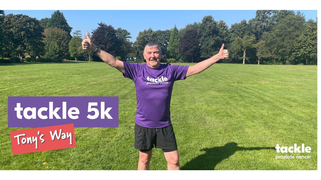 Anthony Collier is fundraising for Tackle Prostate Cancer