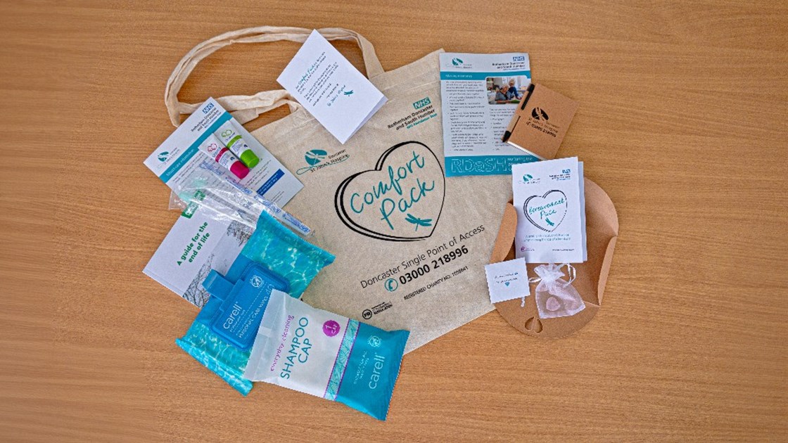 Comfort and Bereavement Packs - JustGiving
