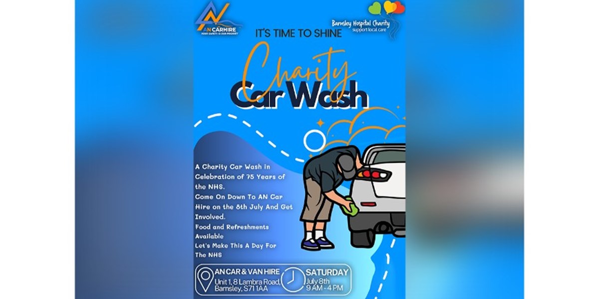 AN Car Hire is fundraising for Barnsley Hospital Charity