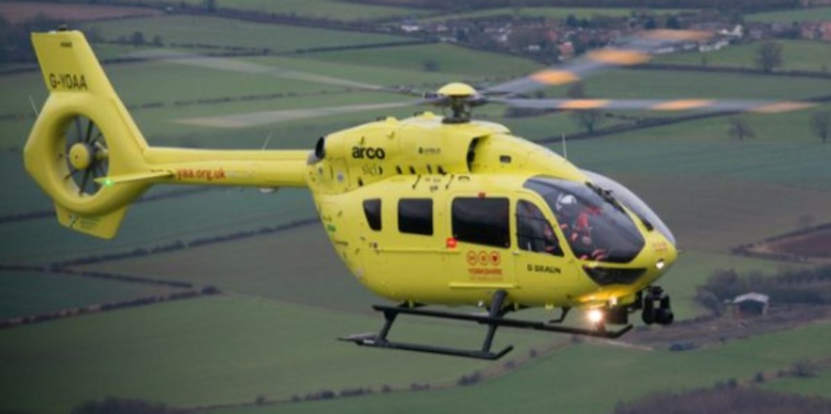Graham Jameson is fundraising for Yorkshire Air Ambulance Charity