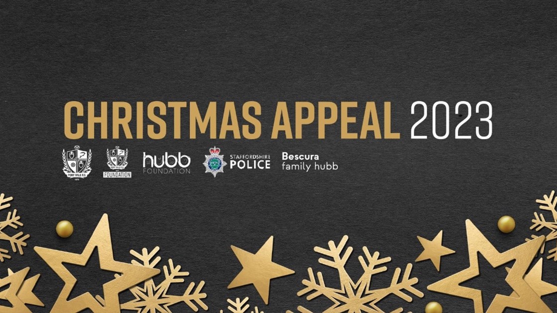 Port Vale Christmas Appeal 2023 - JustGiving