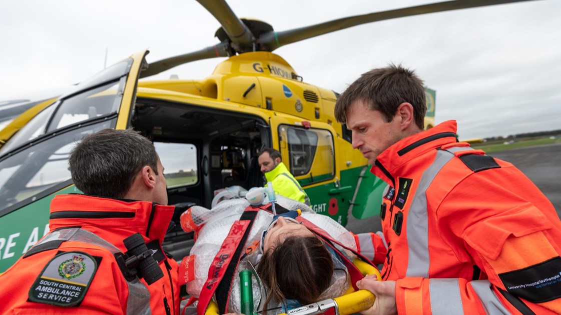 Kevin Downer is fundraising for Hampshire & Isle of Wight Air Ambulance