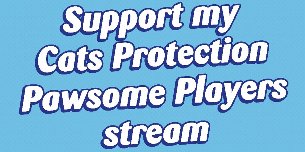 Pablo the Race Cat is fundraising for Cats Protection