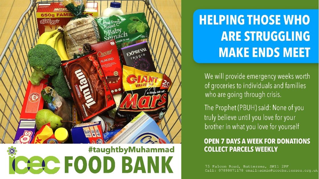 Eliminate Food Poverty - Food bank initiative - JustGiving