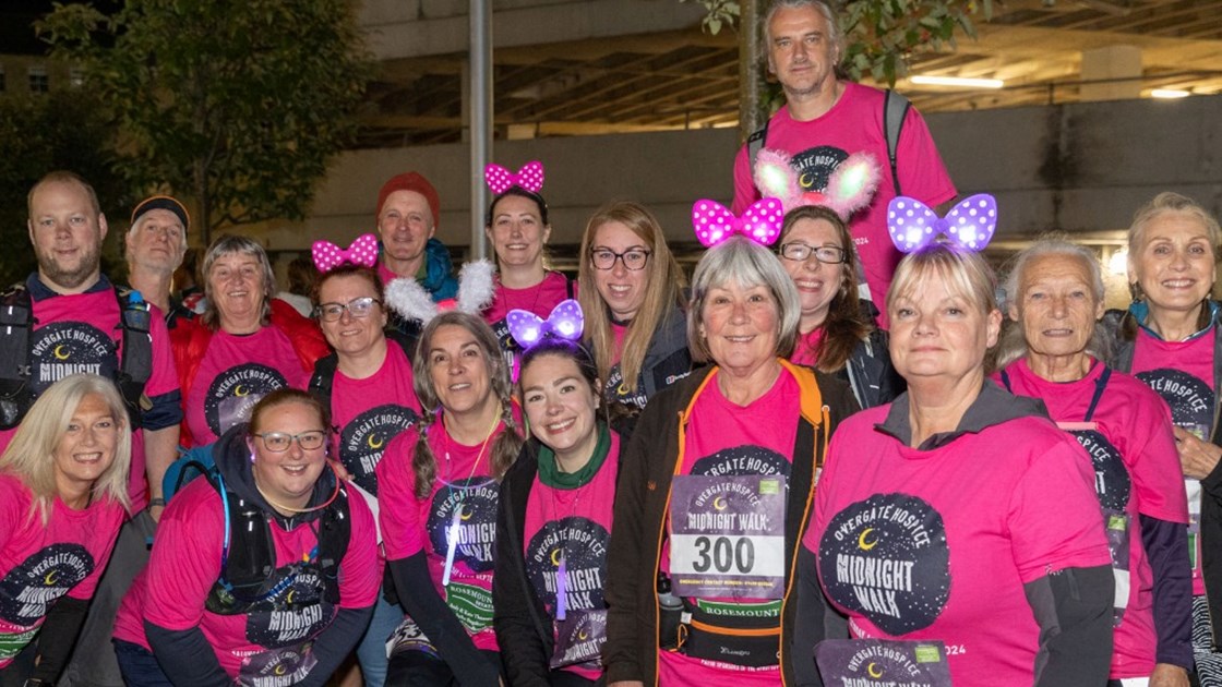 The Overgate Hospice Midnight Walk 2025 - JustGiving