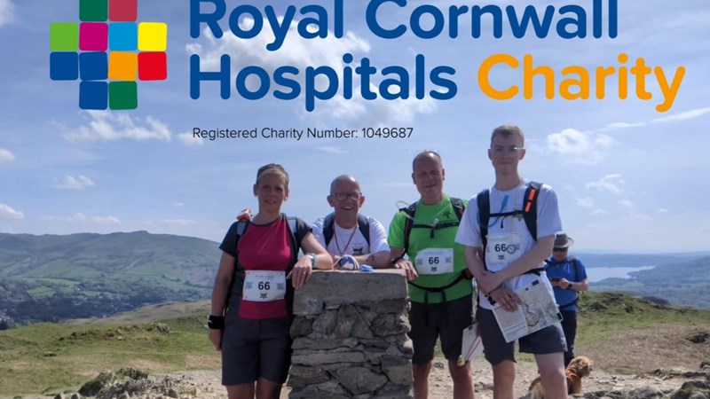 Paul Hatrey is fundraising for Royal Cornwall Hospitals Charity