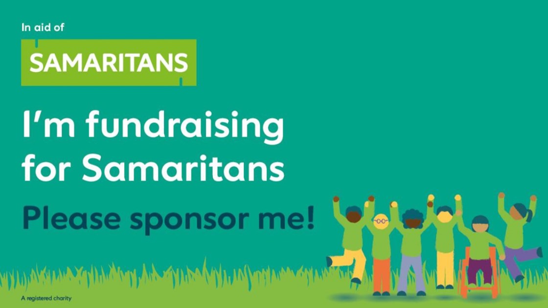 Charles Kennett is fundraising for Samaritans