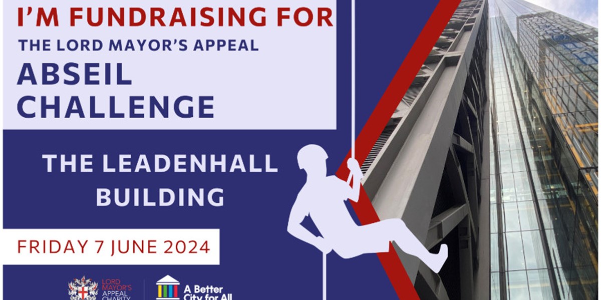 Michael Lakin is fundraising for The Lord Mayor's Appeal