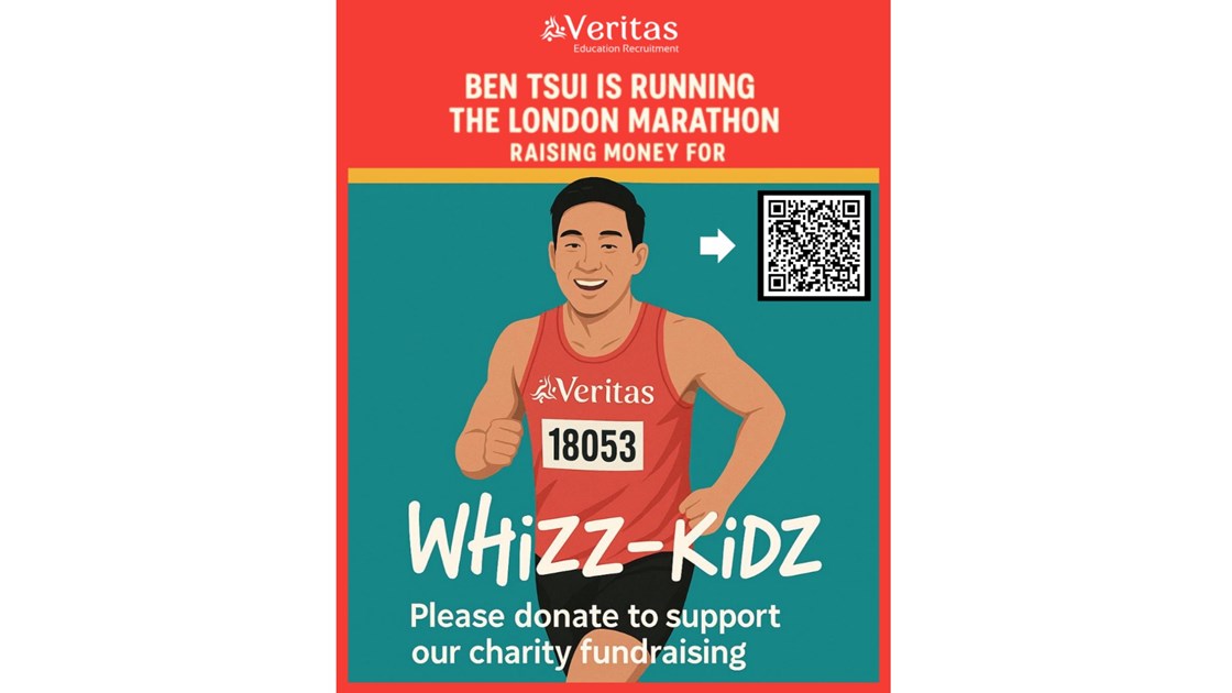 Benjamin Tsui is fundraising for Whizz Kidz