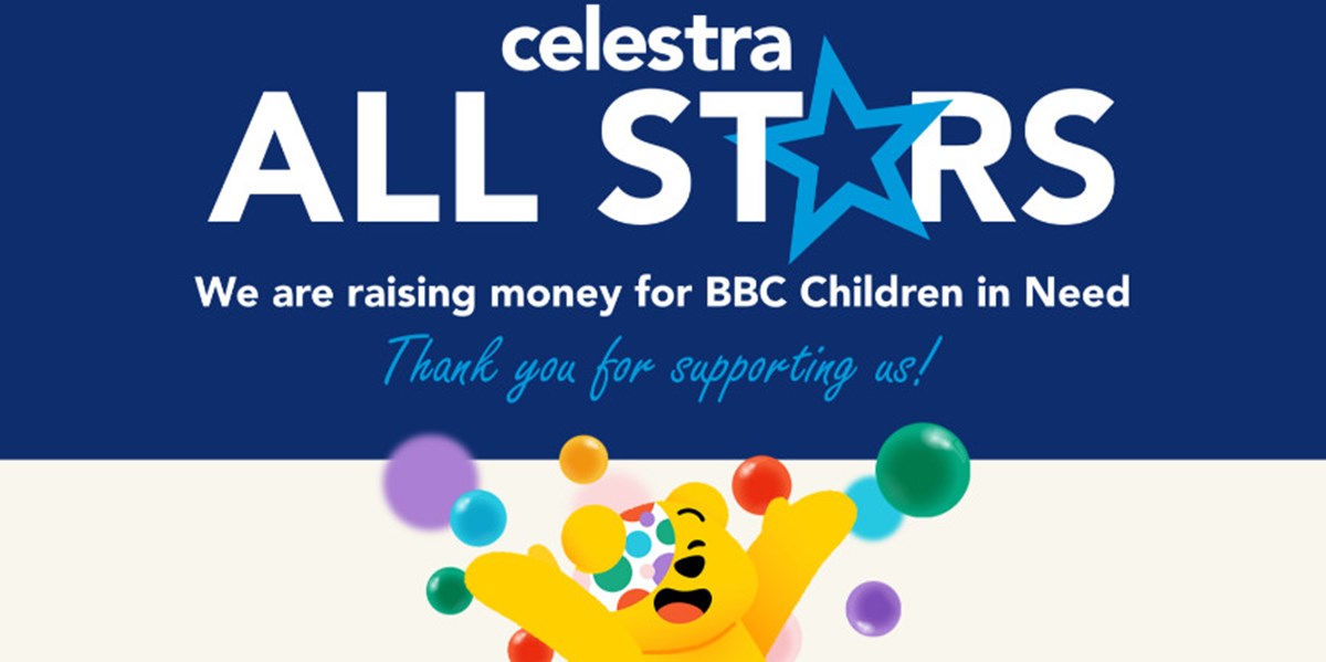 Celestra Limited is fundraising for BBC Children in Need