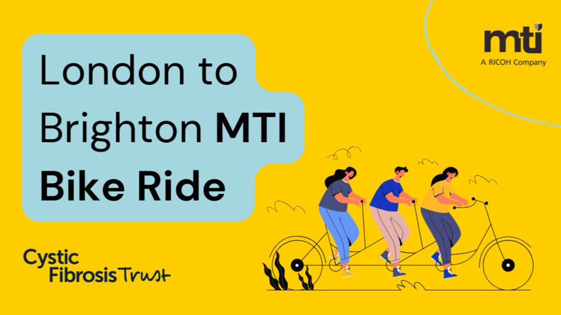 MTI UK is fundraising for Cystic Fibrosis Trust