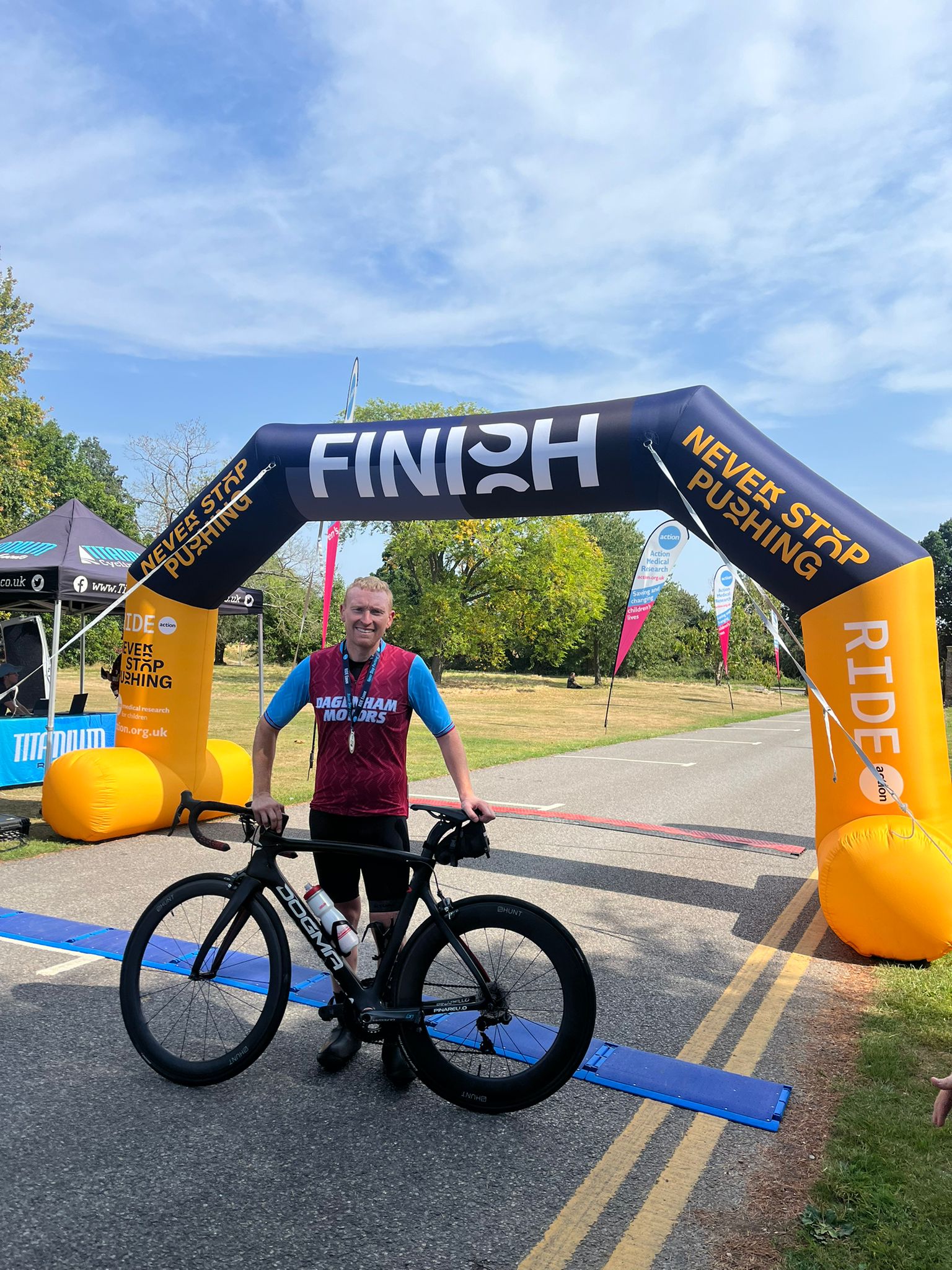 Matthew Dyer is fundraising for Farleigh Hospice