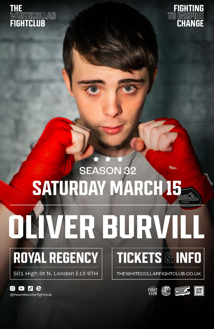 Oliver Burvill is fundraising for CALM (Campaign Against Living Miserably)