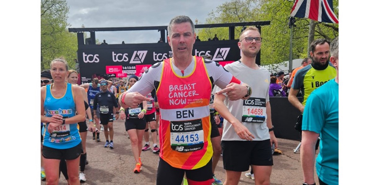 Ben Willcox is fundraising for Breast Cancer Now