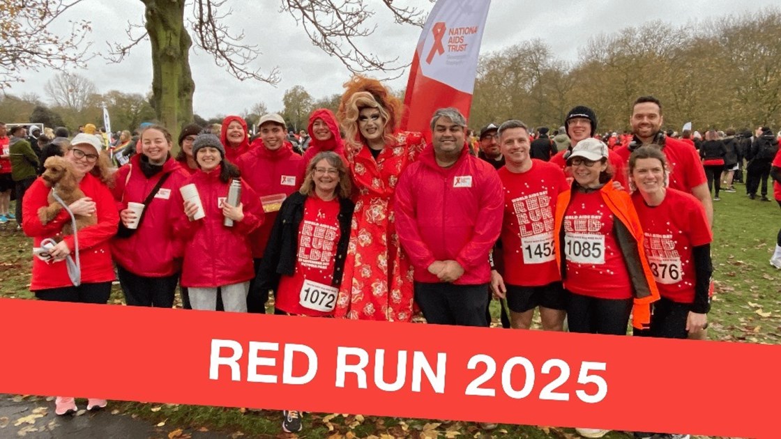 Red Run 2025 for National AIDS Trust - JustGiving