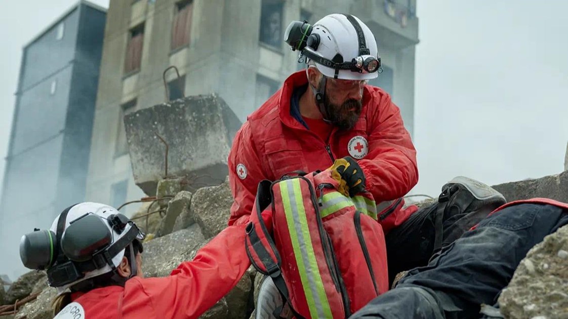 Arran Angus is fundraising for The British Red Cross Society