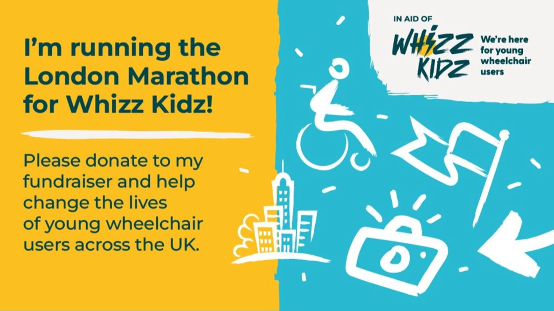 Noel Brennan is fundraising for Whizz Kidz