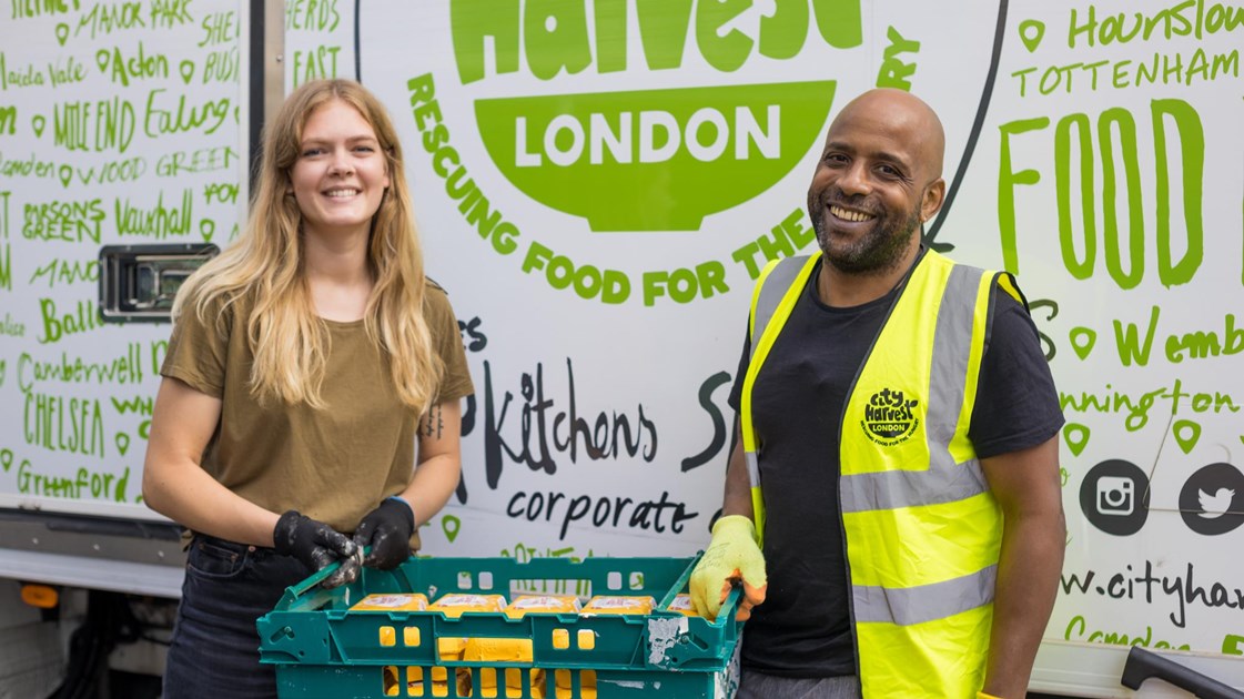 Edward Derby is fundraising for City Harvest London